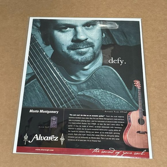 Alvarez-Yairi | Art | Monte Montgomery Alvarezyairi Guitars 202 Print ...